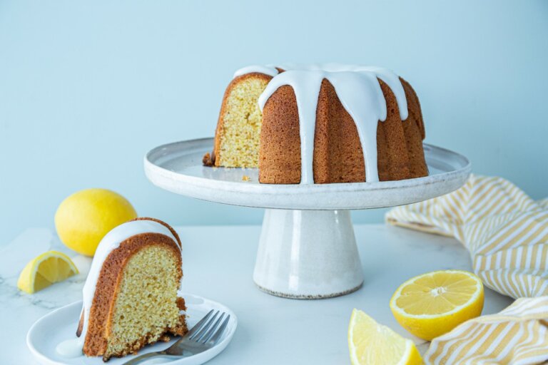 Saftig sitronkake - Idun